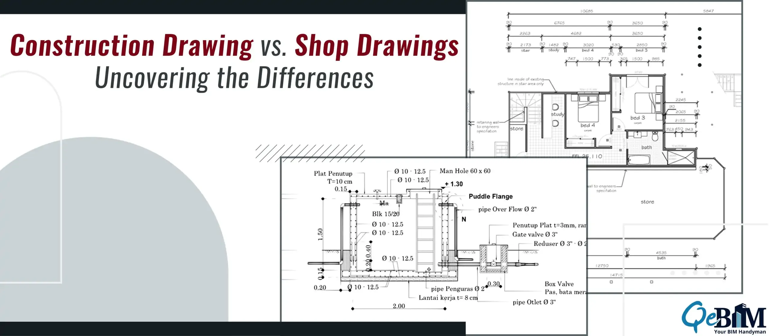 Construction Drawing vs. Shop Drawings: Uncovering the Differences